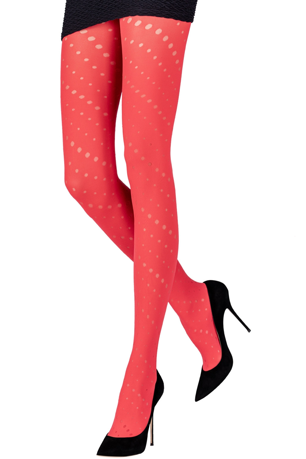 ENVELOPING POLKA DOTS TIGHTS